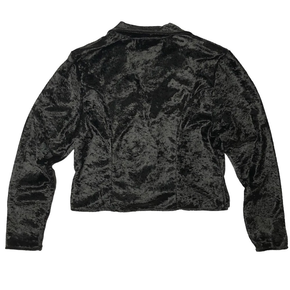 Vintage Velvet Embellished Jacket - Gem